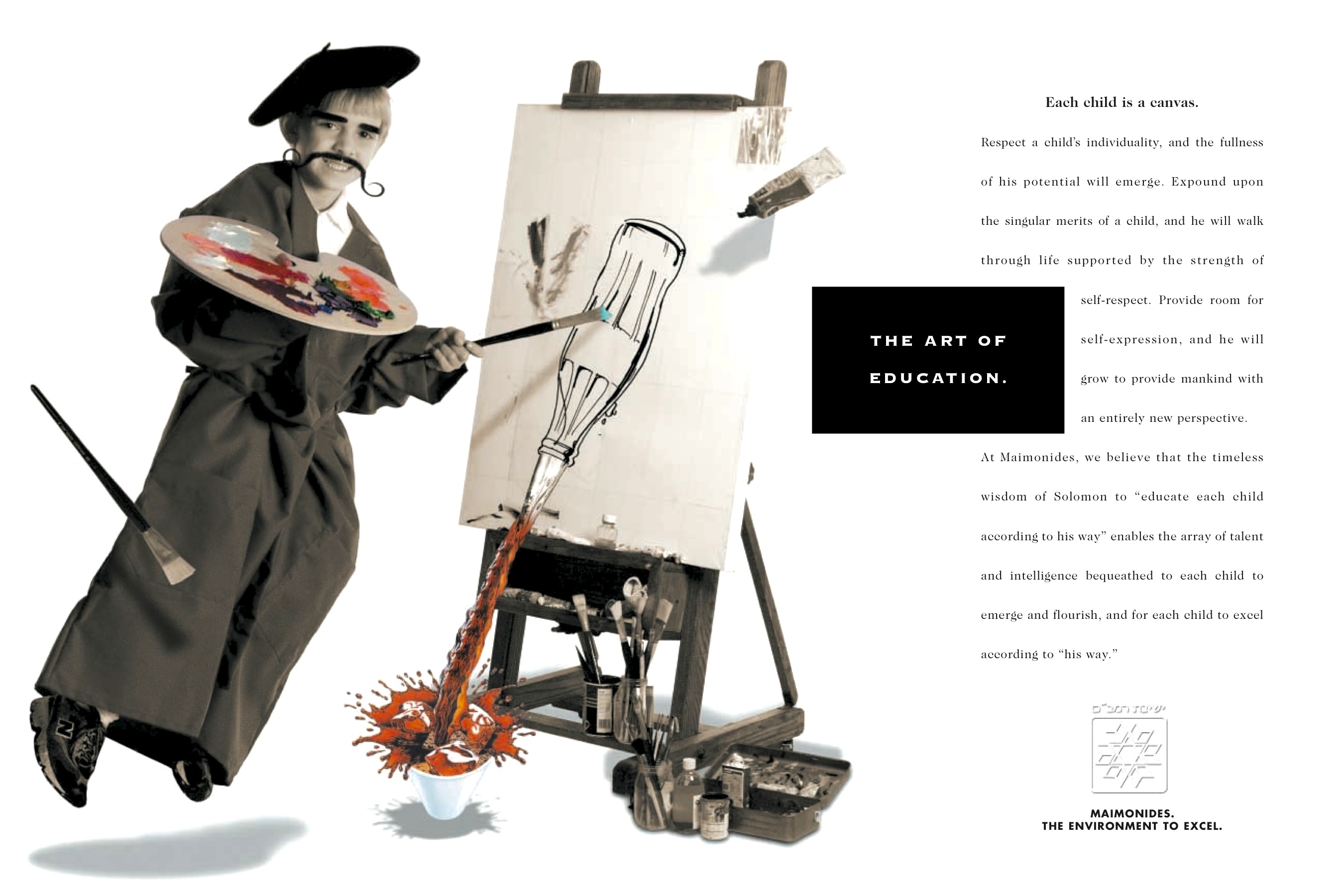 Maimonides Academy brochure & ad 2 | ETV Spots