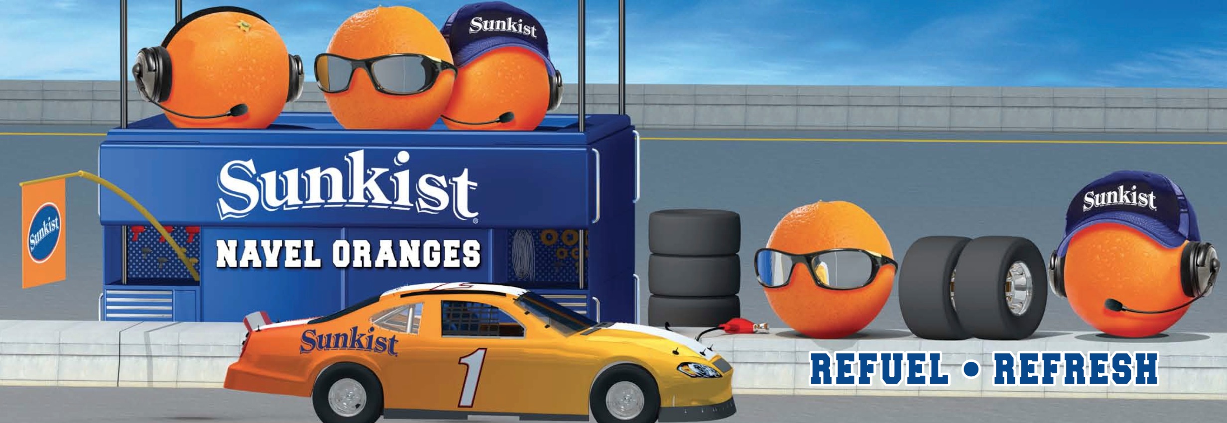 Sunkist Oranges multimedia campaign (view larger) | ETV Spots